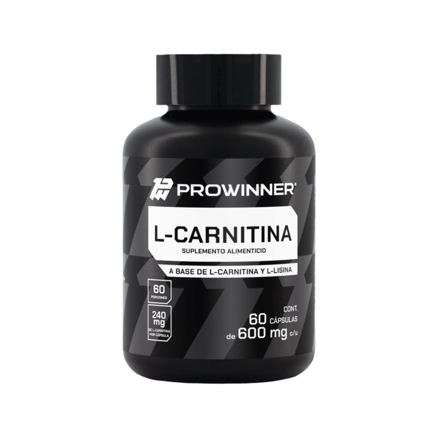 Pre-entreno L-Carnitina 60 Cápsulas 60 porciones – ProWinner