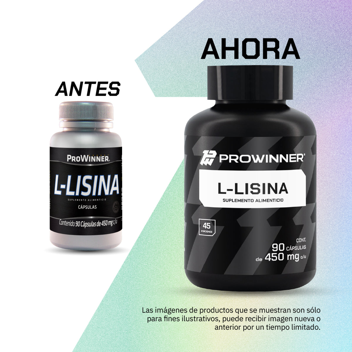 L-Lisina 90 Cápsulas - ProWinner